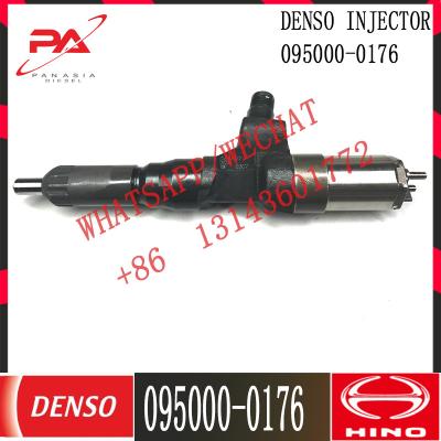 중국 히노 J08C 23910-1033 23910-1034 S2391-01034 095000-0175 095000-0176을 위한 원래 공통 레일 연료 인젝터 095000-0176 판매용