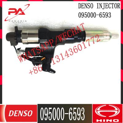 China Denso Diesel Gemeenschappelijke Spoorbrandstofinjector 095000-6593 voor HINO J08 23670-E0010 23670-E0020 Te koop