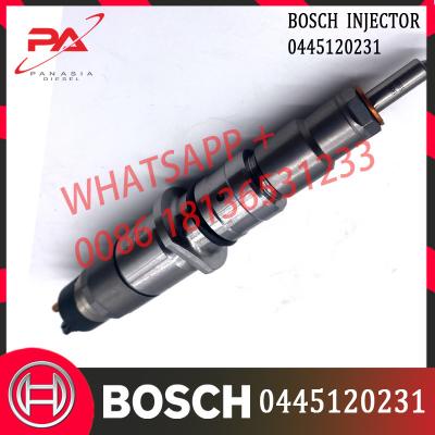 China PC300-8 Excavator Rail Diesel Engine Fuel Injector 5263262 0445120231 0445120236 0445120029 for sale
