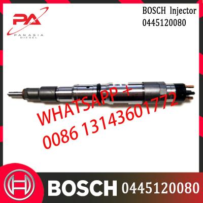 中国 共通のRail Fuel Injector 0445120080 For大宇DOOSAN DL06S 65.10401-7004A 販売のため