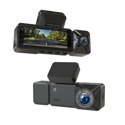 China 3CH Truck Dash Camera 4K FHD1080P WiFi GPS for Semi Truck for sale