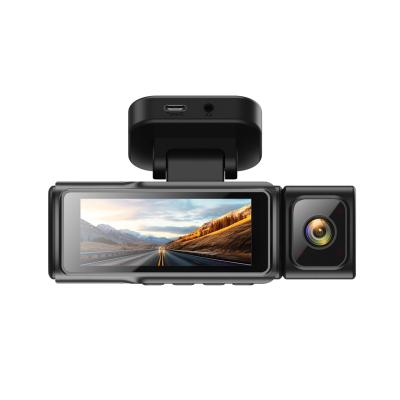 China 3.16 Inch Large Screen Dashboard  3 Lens Dash Cam For Fleet Tracking for sale