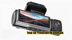 Dashcam 4K 1080P Cabin Rear Recording Built in WiFi and GPS for Cars