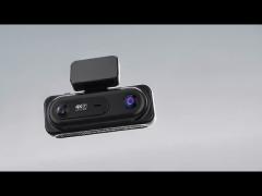 4K 4 Lens Dash Camera WIFI GPS Wide Angle Parking Mode Car Black Box Recorder