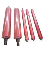 China Customized Polyurethane Coating Roller Industrial Urethane Rollers For Heavy Use for sale