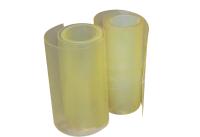 China Customized Thickness Red Yellow Polyurethane Sheet Roll For Gaskets And Bearings for sale