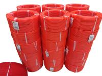 China Smooth Surface Polyurethane Urethane Round Belting Wear Resisting 30m-400m for sale