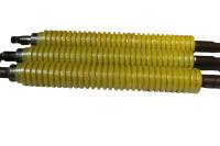 China Customized PU Coated Roller 95 A Shore Hardness , Polyurethane Coating Rollers for sale