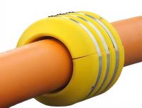 China Custom Submarine Cable Protection PU Bend Limiter , Polyurethane Bend Restrictor for sale