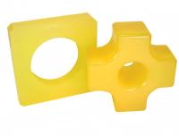China Chemistry Resistance Polyurethane Buffer For Hydraulic Hammers 95 A Hardness for sale