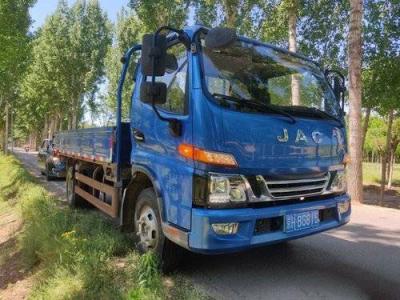 China Junlingsv6 JAC Cargo Used Heavy Duty Vrachtwagens 6 Hand150hp Te koop