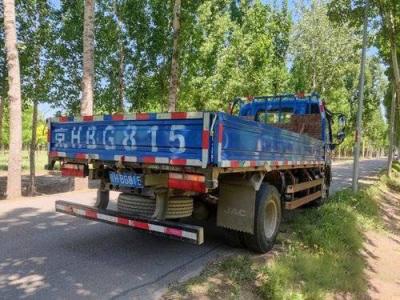 China Junlingsv6 JAC Cargo Used Heavy Duty Vrachtwagens 6 Hand150hp Te koop