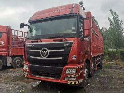 Cina Velocità usata 2016 dell'autotreno 12 del contenitore di carico di Cummins 350HP Foton in vendita