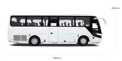 China 9.4m 45 van de BusBus 220HP van Seater Yutong Euro 4 ZK6938HB9 Te koop