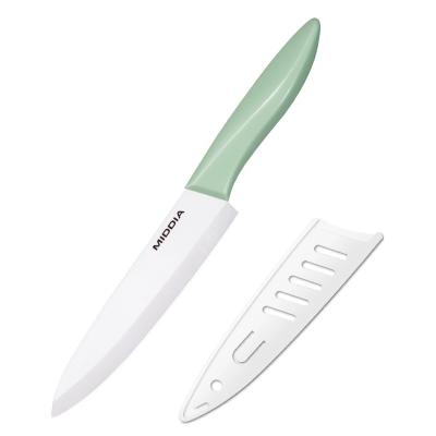 Cina Coltello da cucina in stile americano con lama in ceramica circonia da 6 pollici e maniglia in PP in vendita