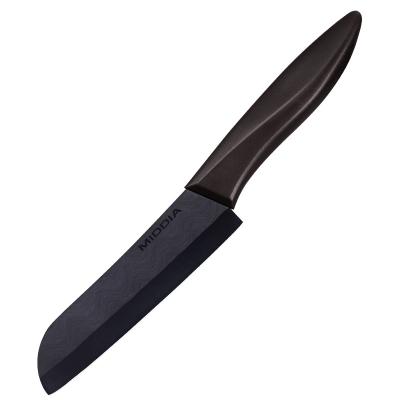 China MIDDIA Drop Tested Kitchen Cutting Tool Japanese Style Ceramic Santoku Knife for sale