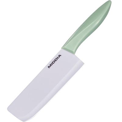 Cina Manico in PP 6 pollici ceramica tagliatore di carne coltello da cuoco con guaina e logo inciso con laser in vendita