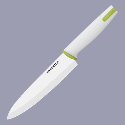 Cina MIDDIA 6 pollici ceramica zirconia Tagliatrice di frutta e verdura con logo laser inciso in vendita