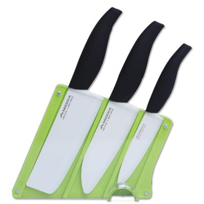 Cina Set di coltelli a manico in PP MIDDIA Advanced Ceramic Blade Kitchen Knife Set per il taglio degli alimenti in vendita