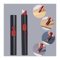 China Retractable Zirconia Ceramic Box Cutter Knife 10.7mm Blade for Paper Cutting for sale