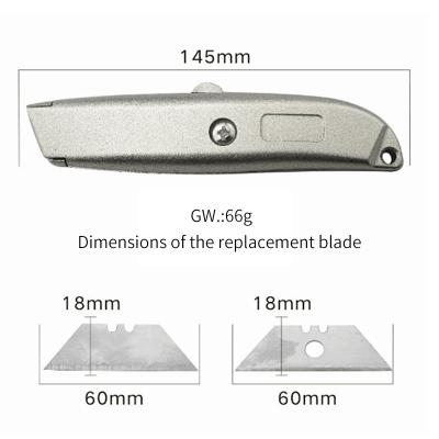 Quality Nutzmesser mit Edelstahlklinge zum Schneiden von Kartons und Paketbandfor sale