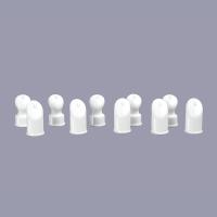 China Zirconia Ceramic Eye Cream Tip 94.8% ZrO2 High Toughness Industrial Cutting Tool for sale