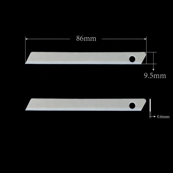 Quality Industrial Cutting with MIDDIA Zirconia Ceramic Utility Knife Blades in Custom for sale