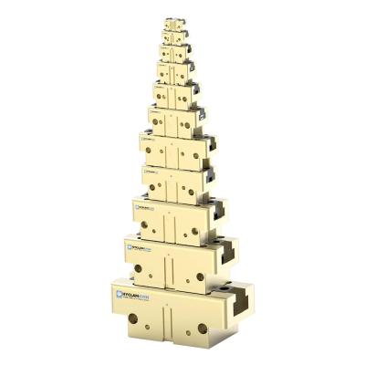 China 2 Jaw Pneumatic Parallel Gripper T Slot Parallel Motion Two Jaw Gripper TWT-P for sale