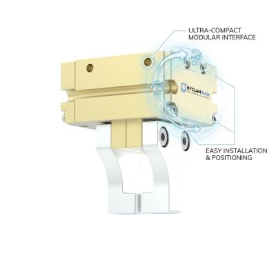 China Maximum Load Capacity Pneumatic Parallel Gripping Tool Pneumatic Gripper Tool for Precision Gripping in Automated Systems for sale