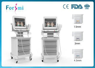 China non invasive neck tightening machine HIFU-f wrinkle removal machine face firming face lift muscle tone machine for sale
