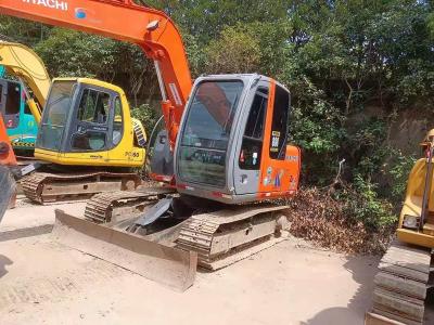 China Used Hitachi ZX70 Excavator 20T Operating Weight 1M Bucket Capacity Red Color Yanmar Engine 3200 Hours for sale