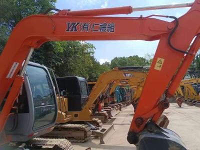 China Used Hitachi ZX70 Excavator 20T Operating Weight 1M Bucket Capacity Red Color Yanmar Engine 3200 Hours for sale
