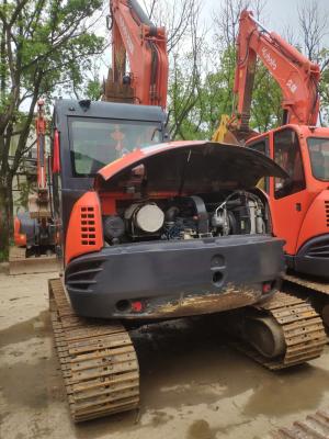 Cina Usato Kubota 8ton escavatore Motore 47.8KW Rosso 0.31m Bucket Showroom Località in tutto il mondo in vendita