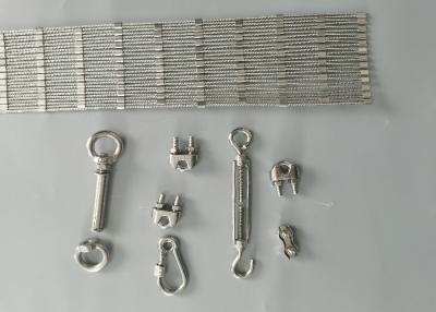 China Flexibiliteit SUS304 Draadtouw Mesh Gemakkelijk te installeren Voor veiligheid op balkonen Te koop