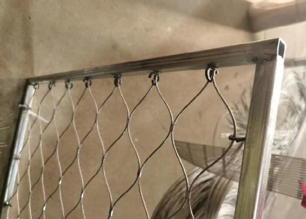 Quality Flexibility 1.2mm-4.0mm Balustrade Cable Mesh High Strength Customized for sale