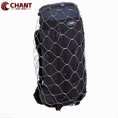 China Zilver 304 316L roestvrij staal Ferrule Type Draad touw mesh voor rugzak en tas beschermer for sale