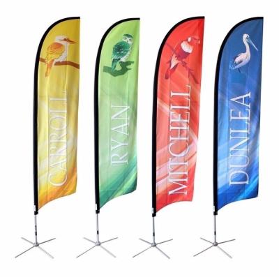 China beach flag,Feather flag 2.8m;3.5m;4.5m;5.5m;6.5m,aluminum ;fiberglass ,black for sale