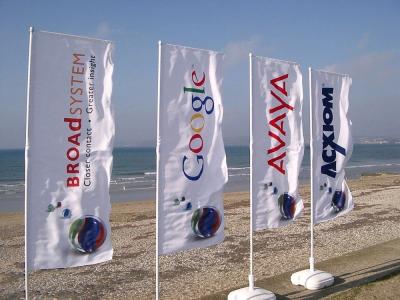 China customer beach flag 2.8m;3.5m;4.5m;5.5m;6.5m,aluminum ;flag pole banners for sale