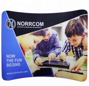 China Economy EZ Tube Tension Fabric Displays , Customized Tension Fabric Pop Up Banner ,trade show display booth for sale