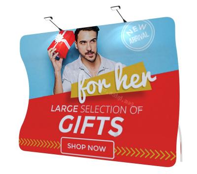 China 10X20FT EZ Tube Tension Fabric Displays , Customized Tension Fabric Pop Up Banner ,trade show display booth for sale
