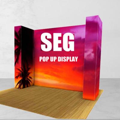 China SEG pop up stand,Aluminum Pop Up Trade Show Display Booth,pop up stand banner,trade show pop up displays for sale