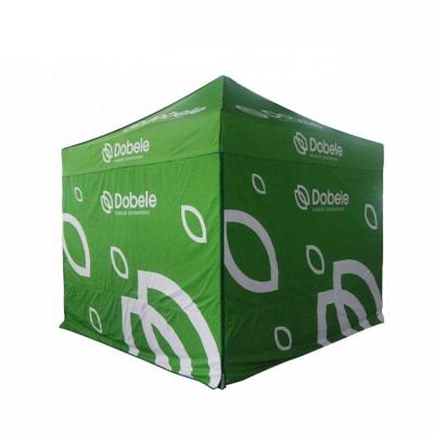 China 3x3m Pop Up Canopy Marquee Custom Logo Printed Trade Show Advertising Folding Tent for sale