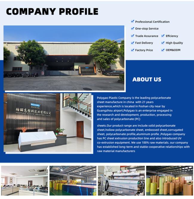 POLYGAO factory overview
