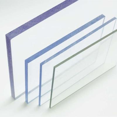 Cina Makralon Fogli di policarbonato solido Tetti di plastica trasparente PC Fogli di sole Fogli di policarbonato Tetti di casa verde in vendita