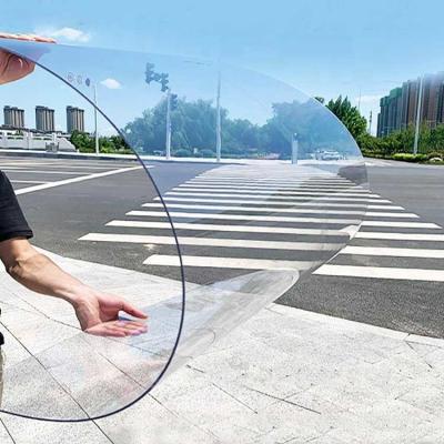 China Folha de vidro de plástico transparente inquebrável Folha de policarbonato sólida de sol Painéis de cobertura de plástico para material de telhado à venda