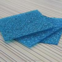 China Fire Resistant PC Solid Sheet Building Plastic PC Embossed Sheet for sale