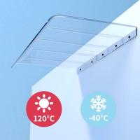 China Weather Resistant Polycarbonate Awning Panels Solid Polycarbonate Window Canopy for sale