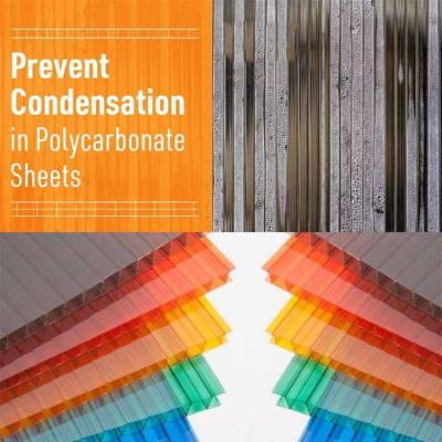 China Factory Price Hollow Polycarbonate Plastic Roofing Sheet Roofing Sheets Plastic for Greenhouse for sale