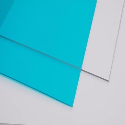 China Schramvast Hard Gecoat doorzichtig / Transparante Solid Polycarbonate Panels / Pc Solid Polycarbonate Plaat Te koop