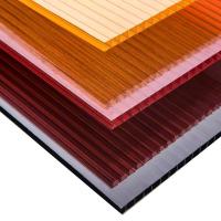 China Multiple Foldable Application 4mm Twin Wall Polycarbonate Sheet for sale